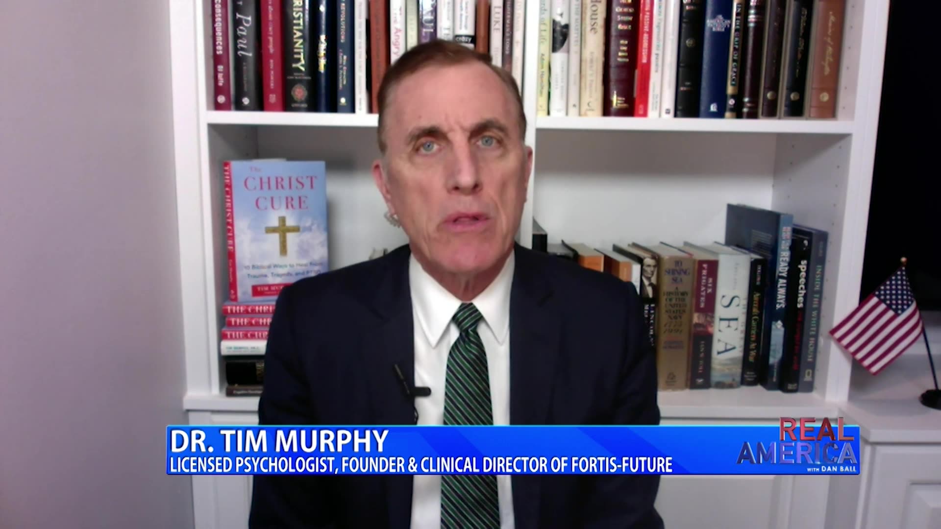 REAL AMERICA -- Dan Ball W/ Dr. Tim Murphy, The Mental Health Crisis In ...