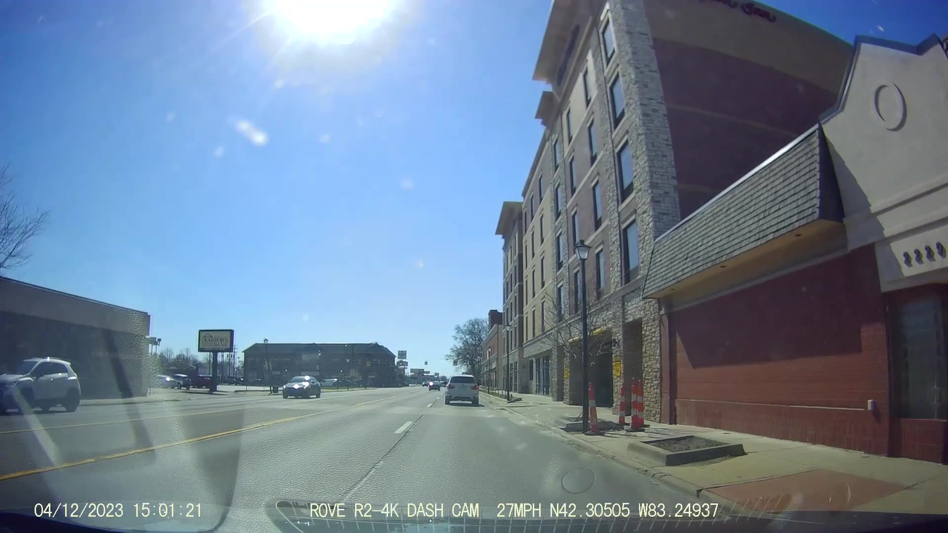 Drive From Sherwin-Williams, Michigan Avenue; To TLC Pharmacy ...