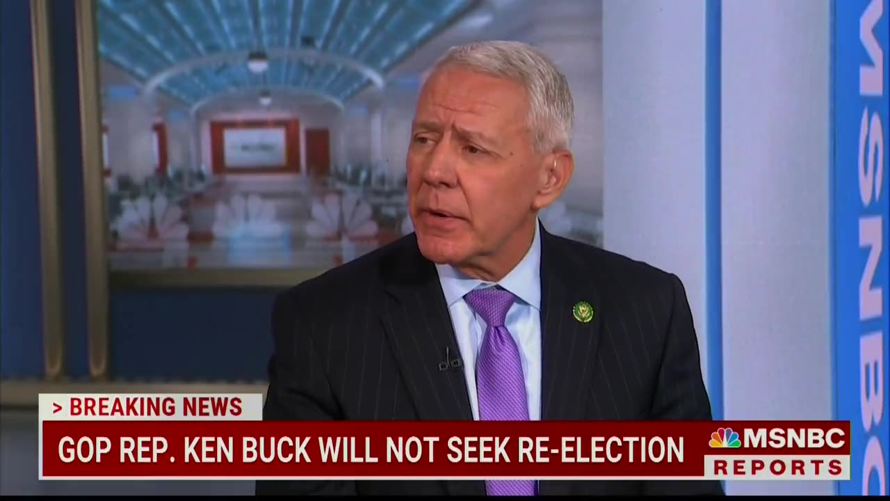 Ken Buck is so triggered by MAGA he's quitting Congress