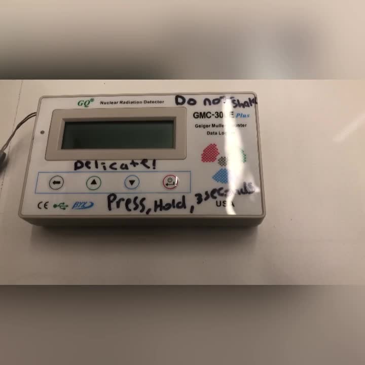 Geiger Counter Product Review: GQ GMC-300E Radiation Detector