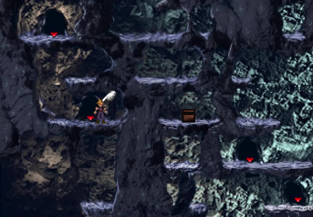 How to reach Megalixir in Northern Crater Maze - FF7 Walkthrough