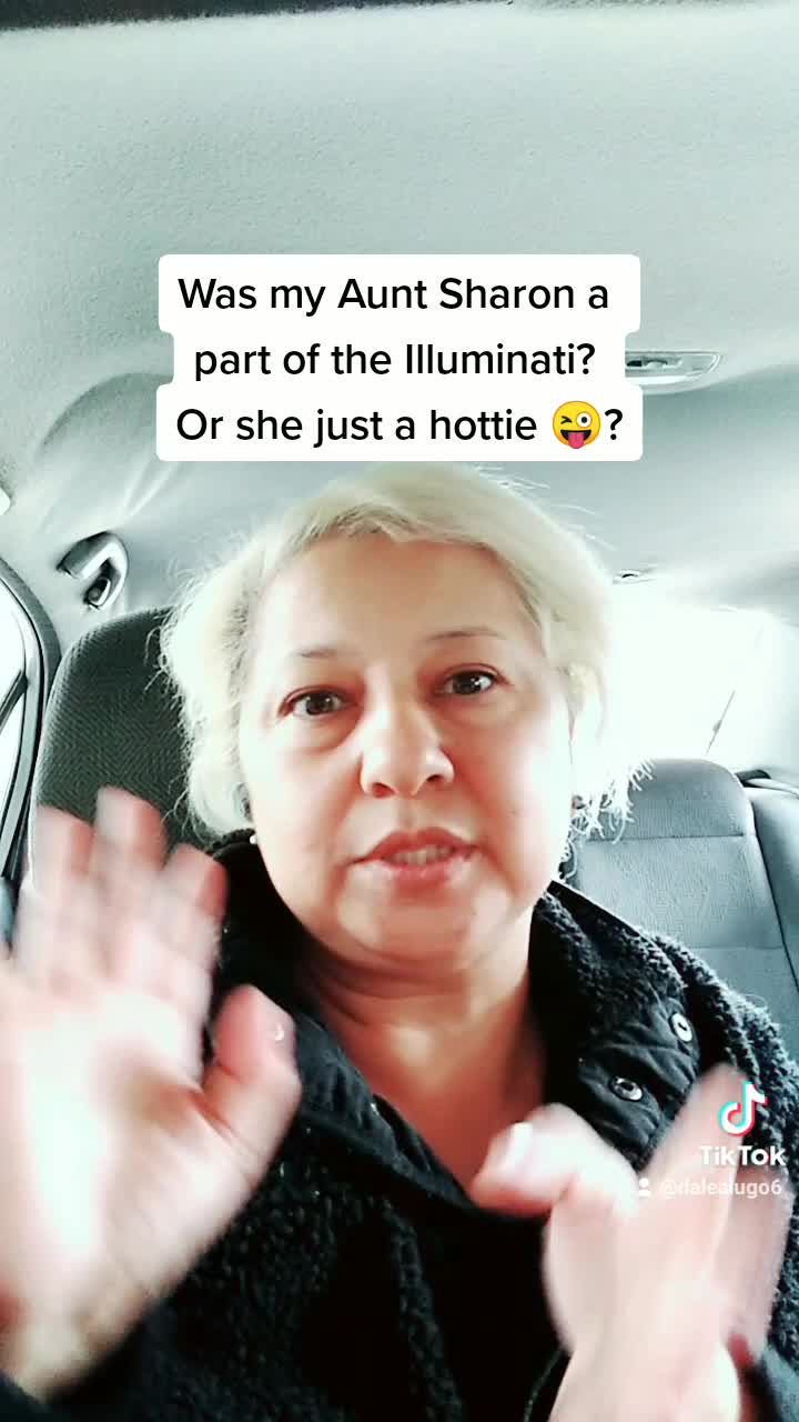 Was my Aunt Sharon Illuminati or just a hottie?