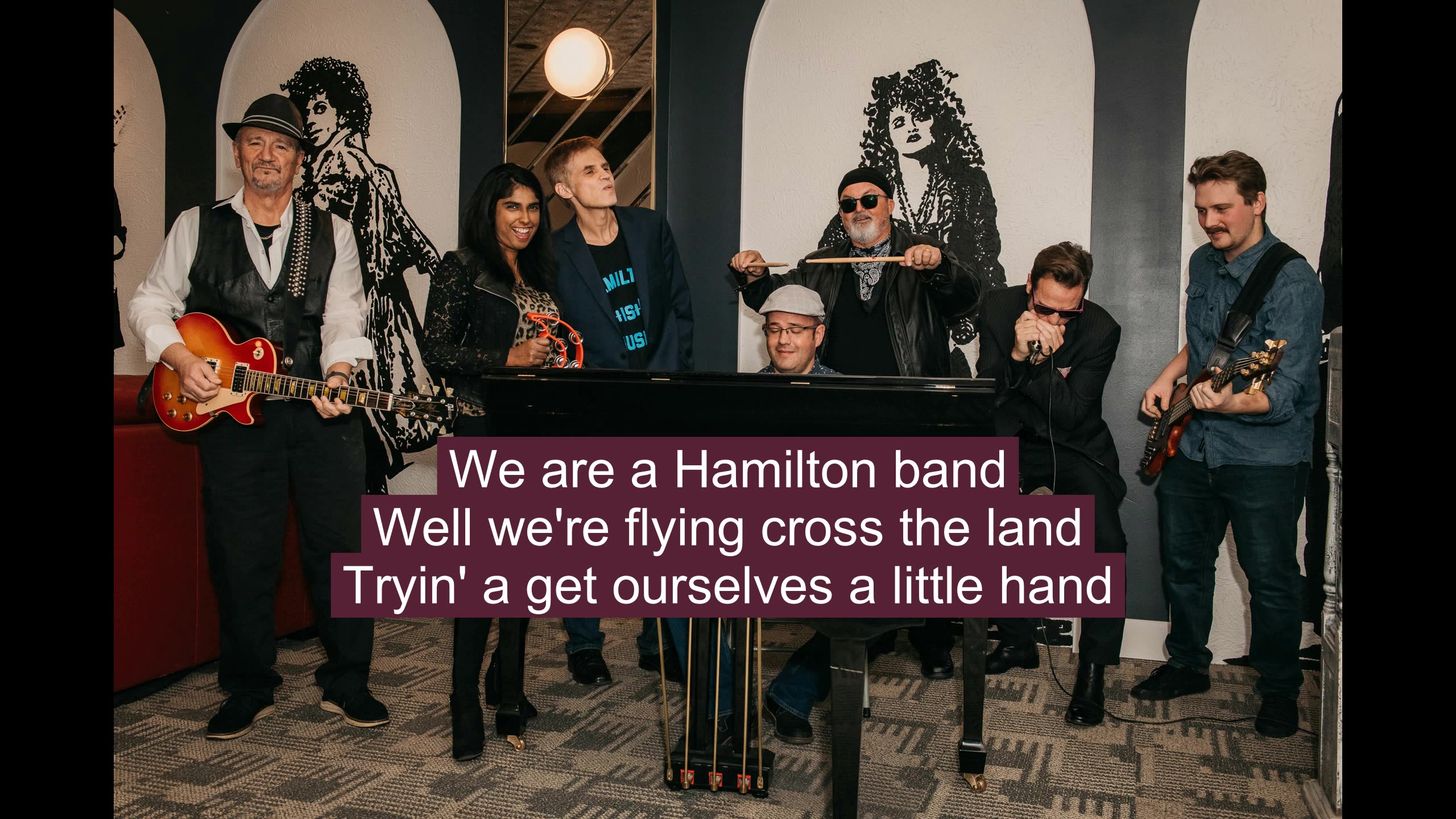 "We Are a Hamilton Band" ~ drop a hammer in the comments if you can ...