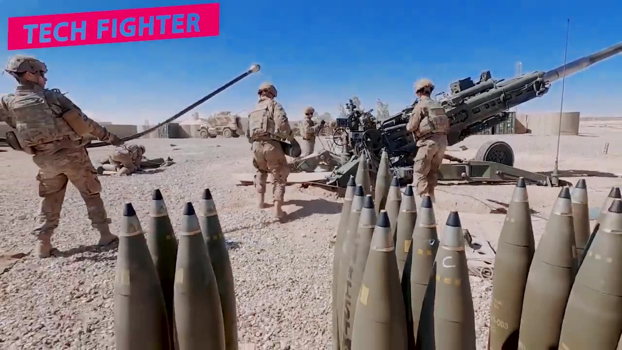 U.S Army testing new Artillery