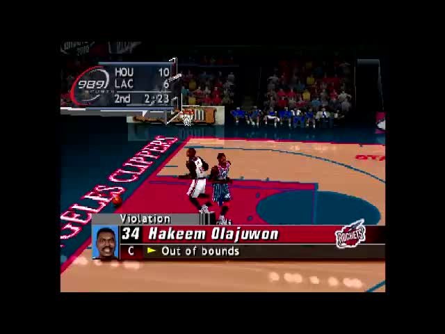 NBA Shootout 2000 Rockets at Clippers