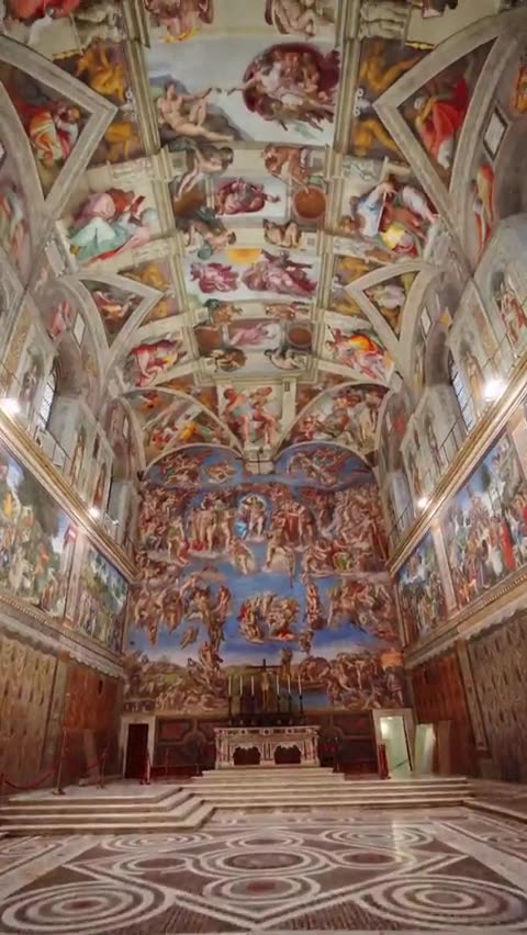 Sistine Chapel is a symbol of faith, creativity, and human achievement ...