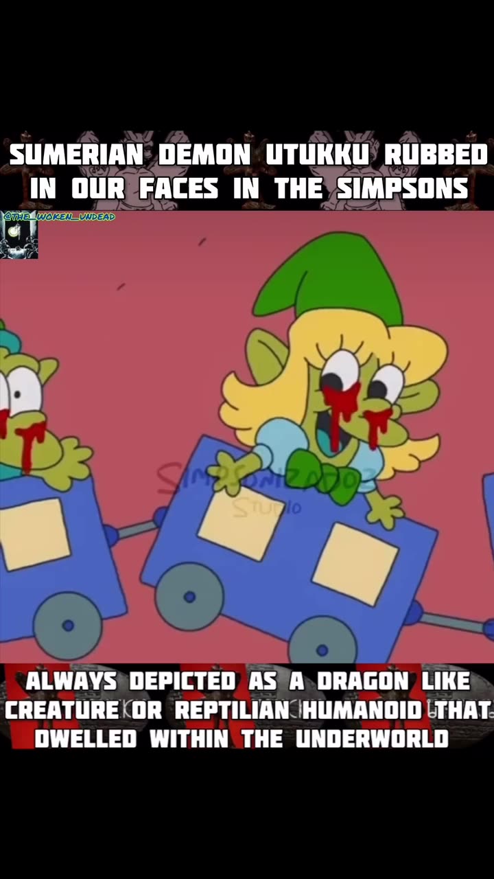 SUMERIAN DEMON UTUKKU RUBBED IN OUR FACES IN THE SIMPSONS