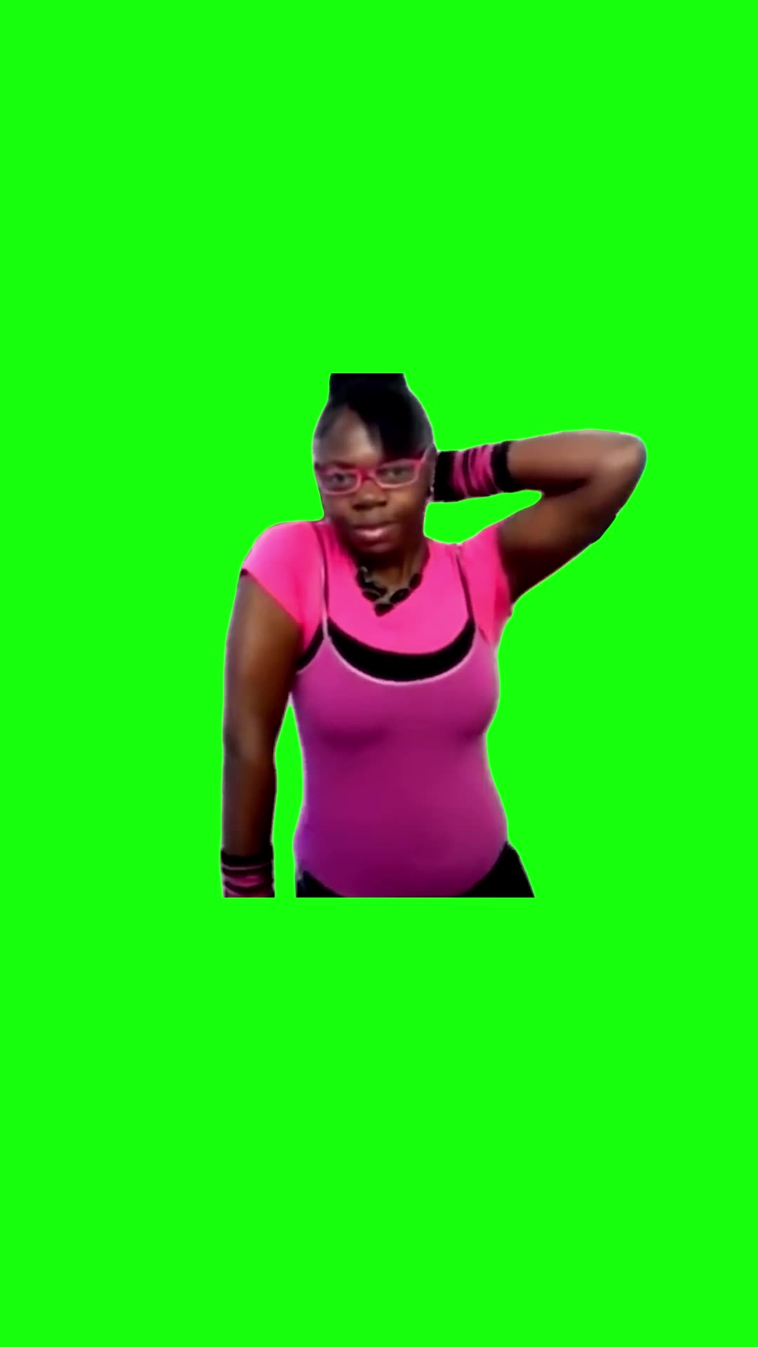 Apple Store Girl Dancing | Green Screen