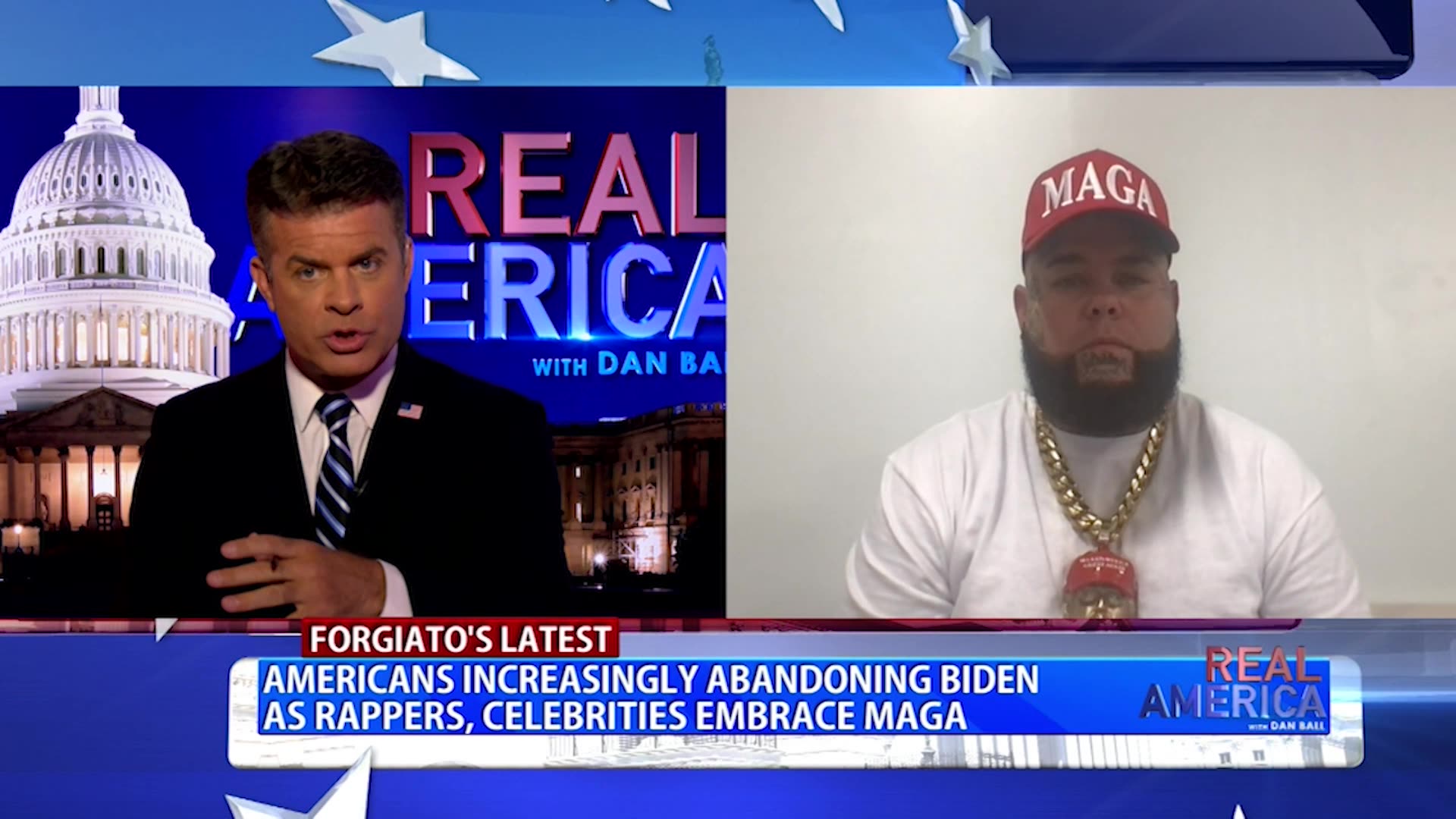 REAL AMERICA - Dan Ball w/ Conservative Rapper Forgiato Blow Discussing ...