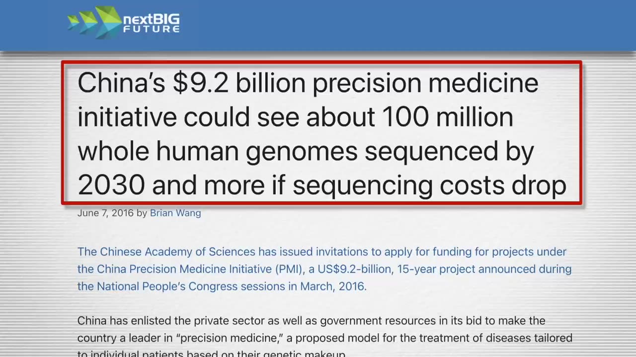 China’s New ‘Ethnic Specific’ Bio-Weapons Target Specific Races Based ...