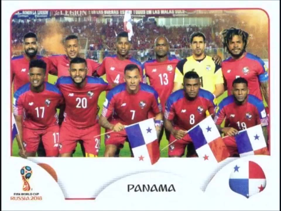 PANINI STICKERS PANAMA TEAM WORLD CUP 2018