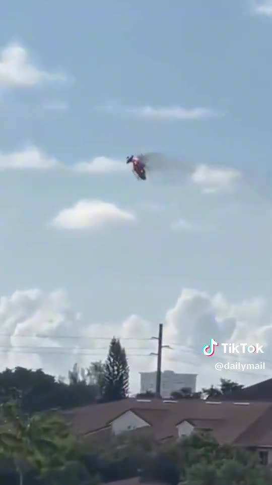 Sheriff’s air rescue helicopter has fallen from the sky in Pompano ...