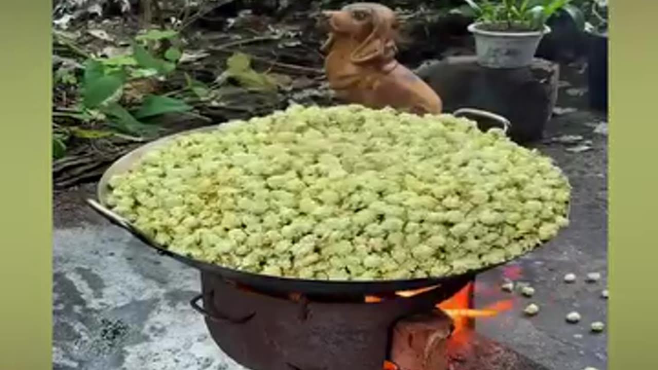 Natural green grapes flavored popcorn recipe