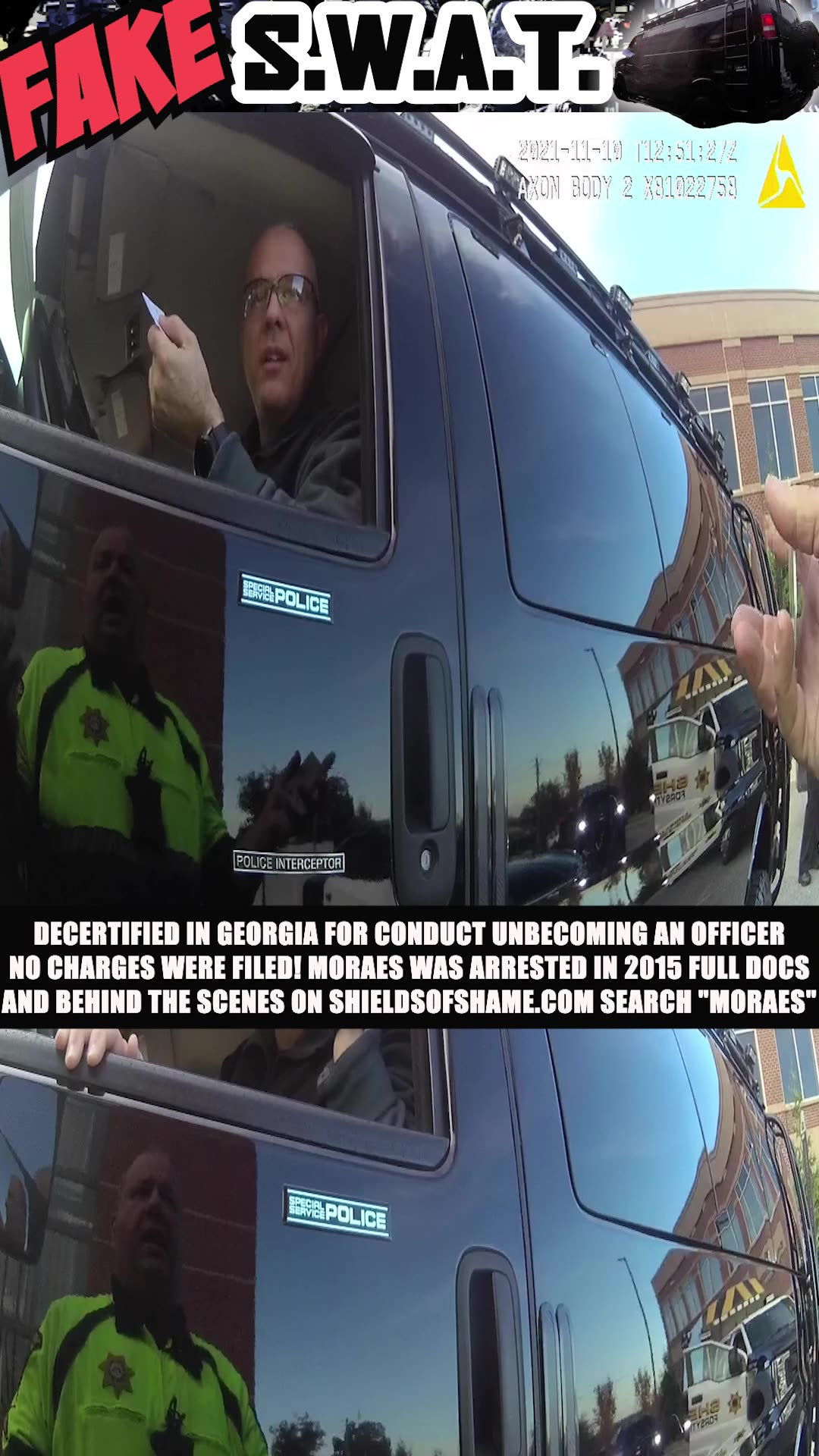 Why is he not in SWAT? He wasn't safe!