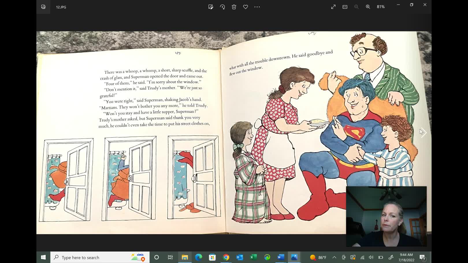 Tell Me A Trudy -Trudy And Superman, By Lore Segal, Illustrations by ...