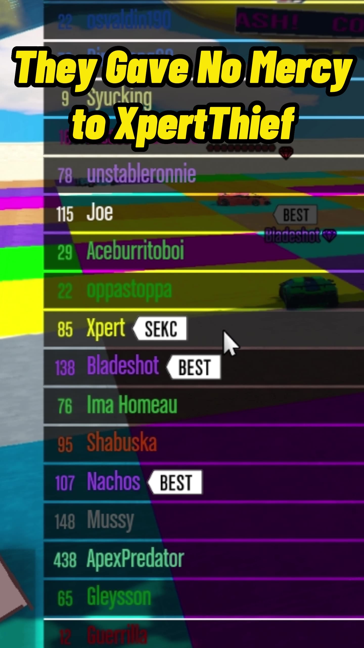 They Gave No Mercy to XpertThief