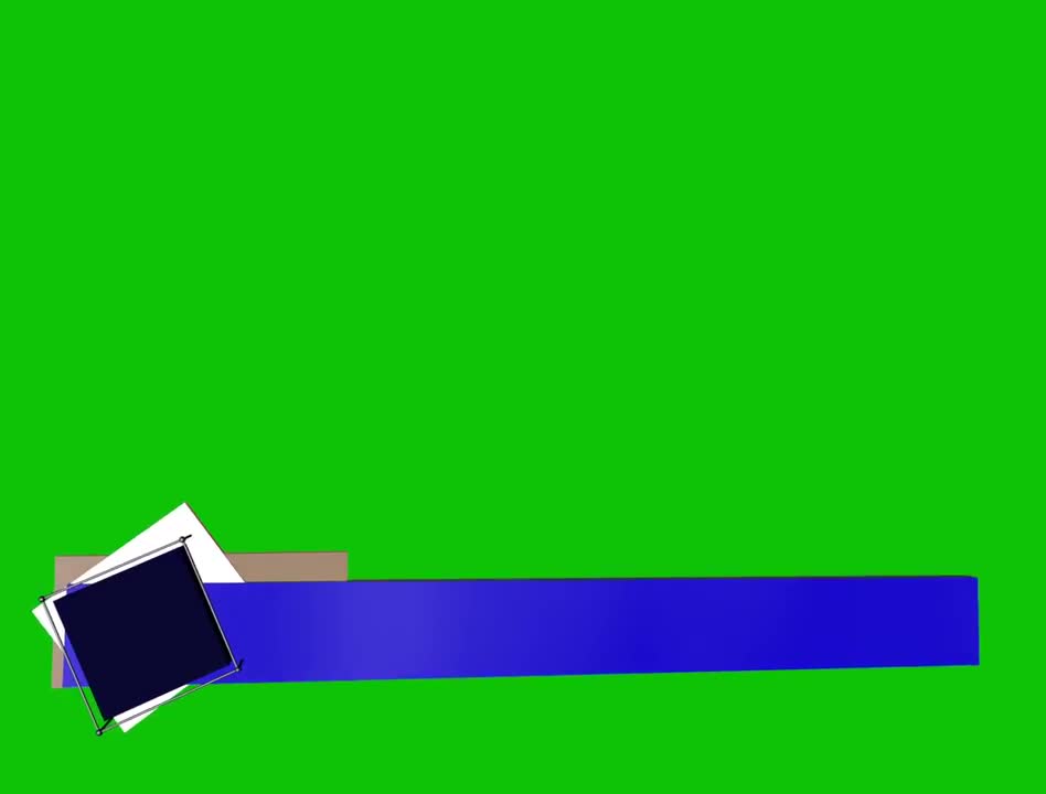 Green Screen - News Corporate 3D Title