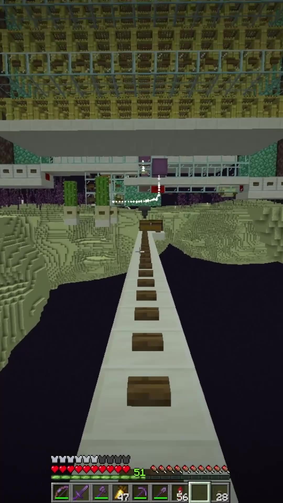 The Ultimate #Minecraft Fail: A Disaster Story. The End? #shorts