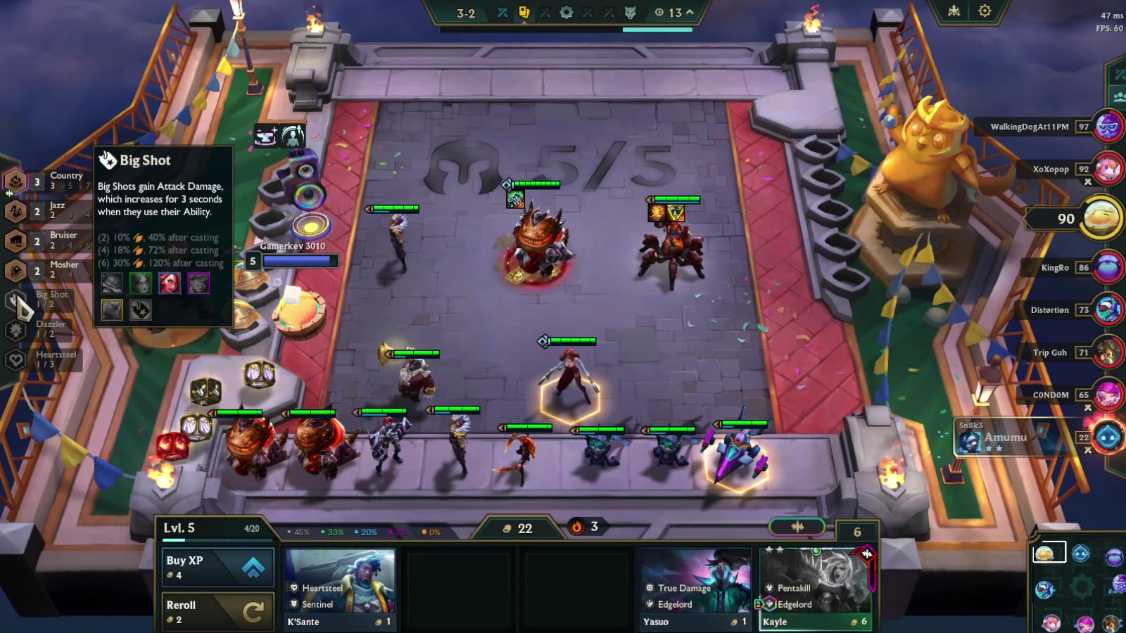 Teamfight Tactics road to Emerald
