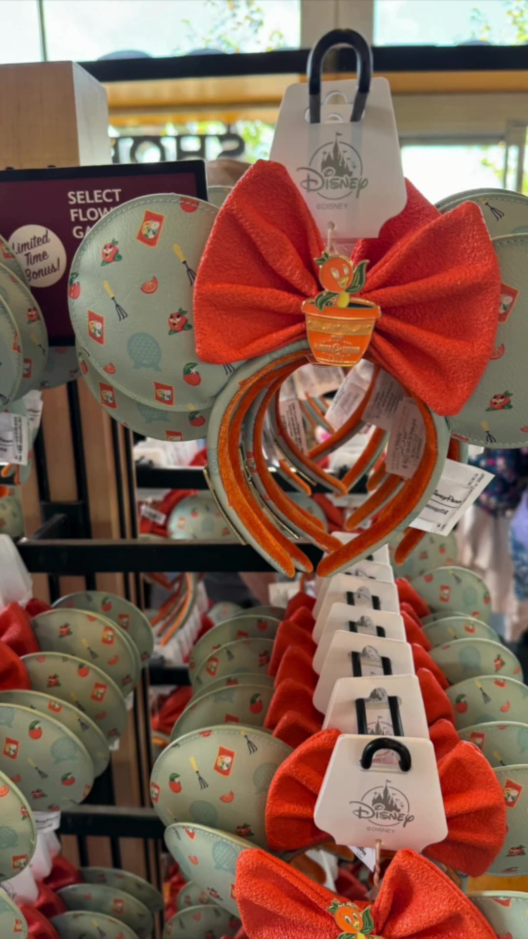 Disney World Epcot Flower and Garden Festival 2024 Minnie Orange Bird ...