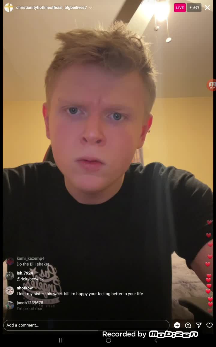 Bill jensen Instagram livestream 1/14/23