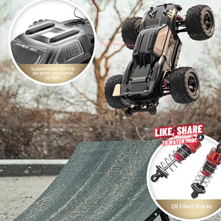 HYPER GO H16BM 1:16 4X4 RTR Brushless Fast RC Cars.