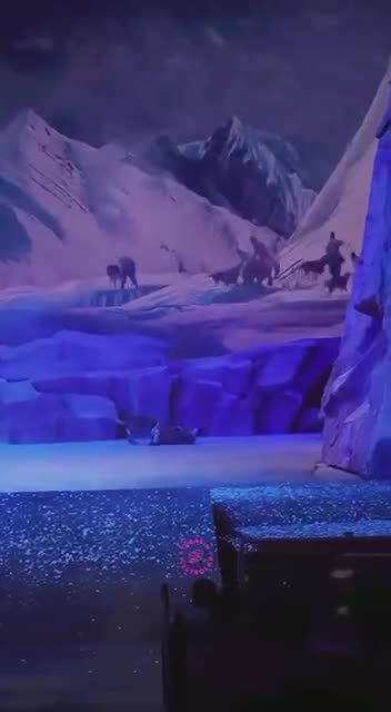 30 trained wolves incorporated into a live play