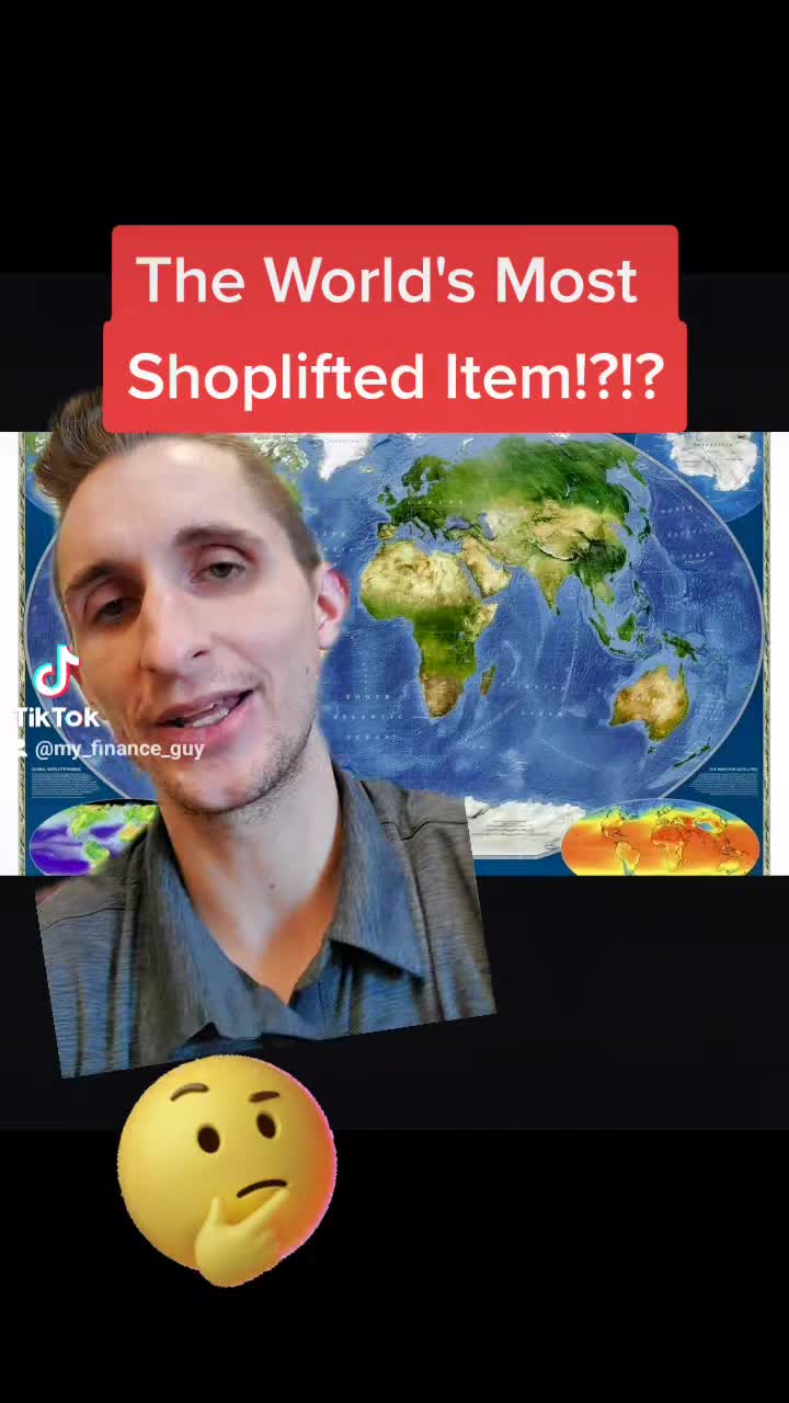 The Worlds Most Shoplifted Grocery Item!