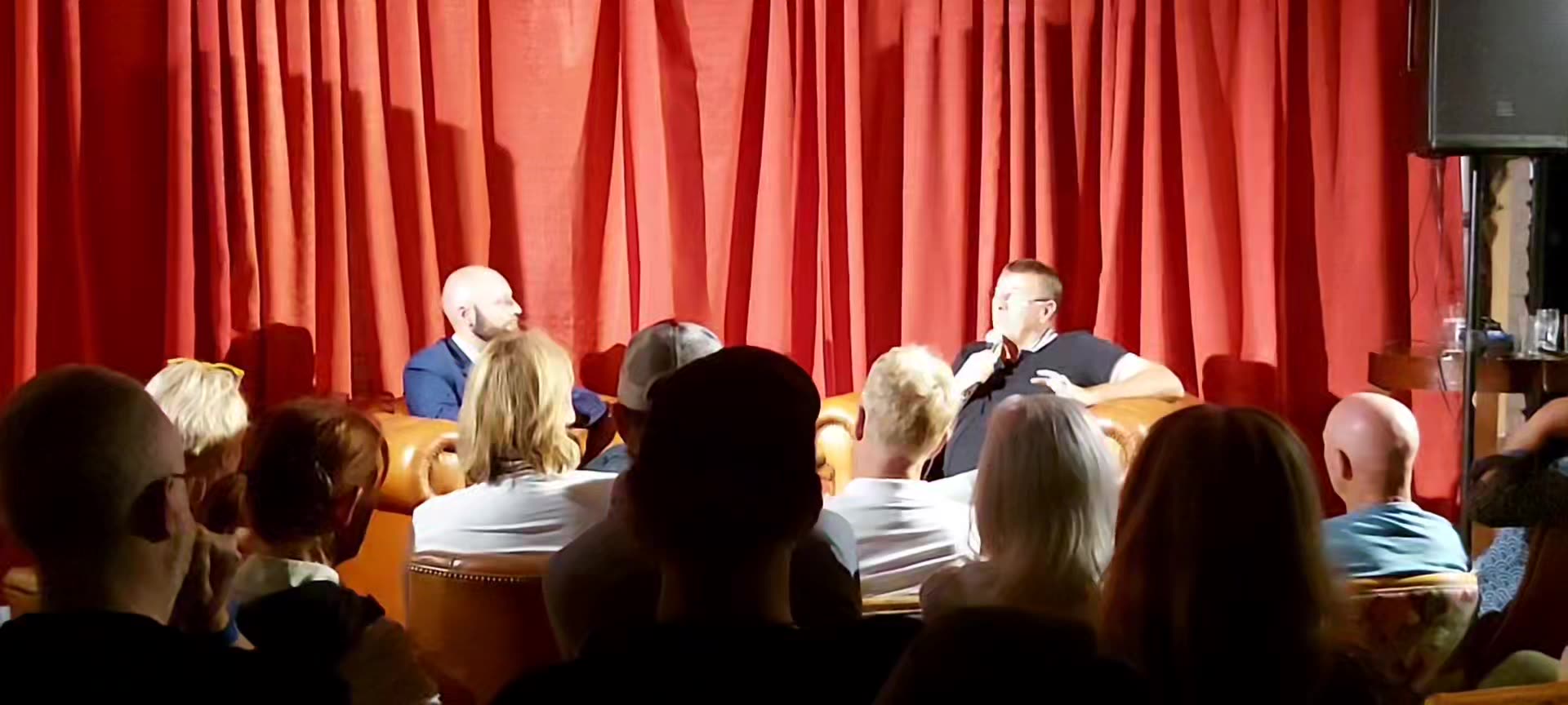 Matt Le Tessier answers a question from me