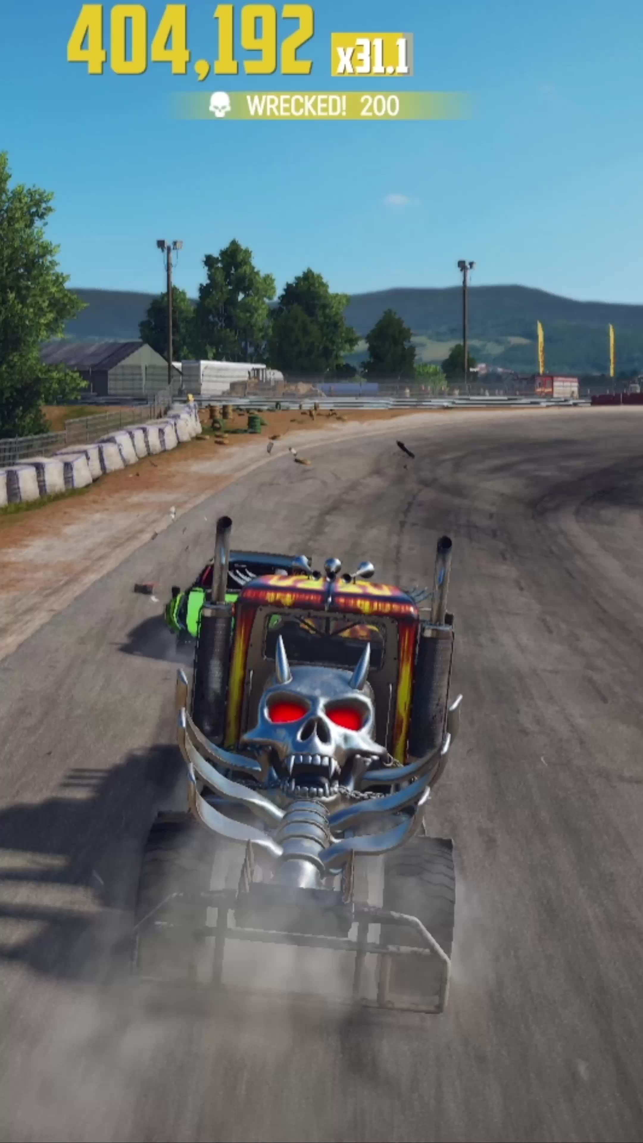Wrecked Wreckfest game