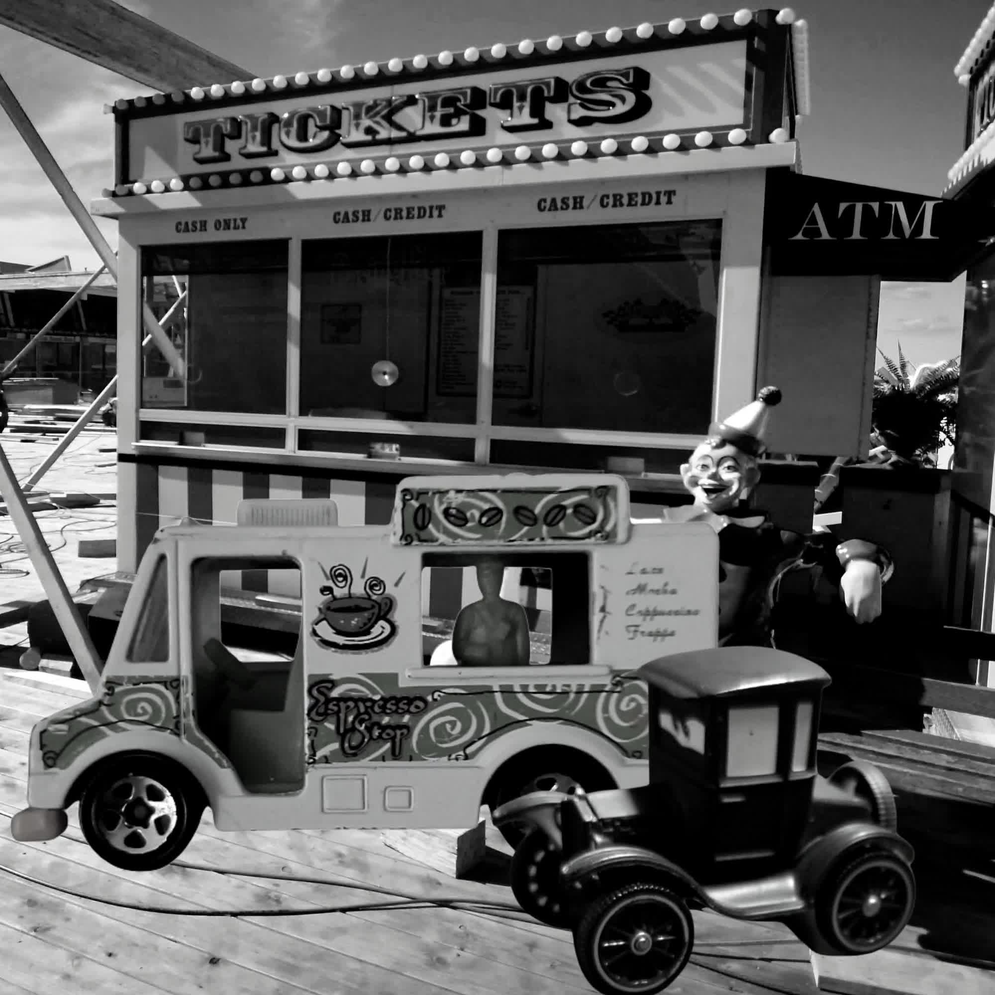 Fun with Diecast Cars - Carl Cuppa Back to the Past?