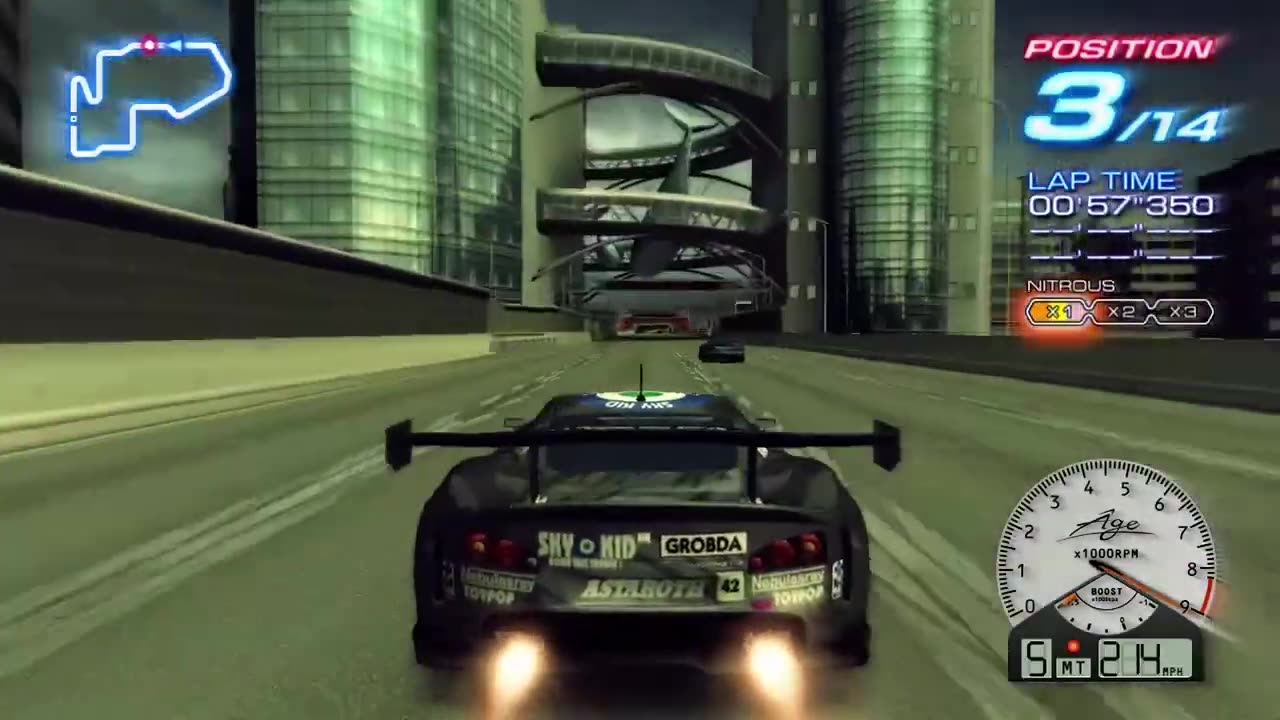 Ridge Racer 6 Basic Route #48 Gameplay(Career Walkthrough)