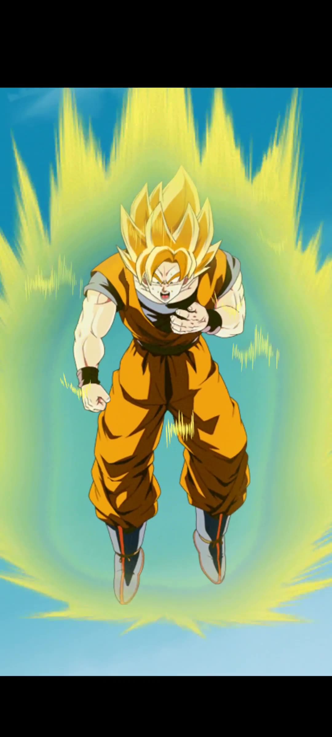 DBZ Dokkan Battle Animations - SSJ Goku(Android Saga)