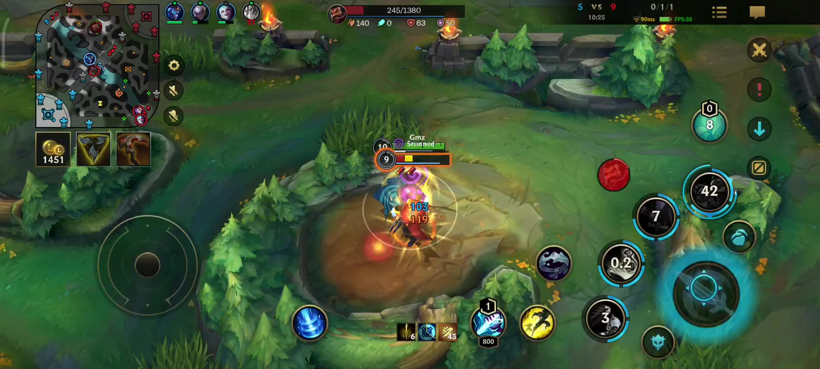 Wild rift mobile 📲📱