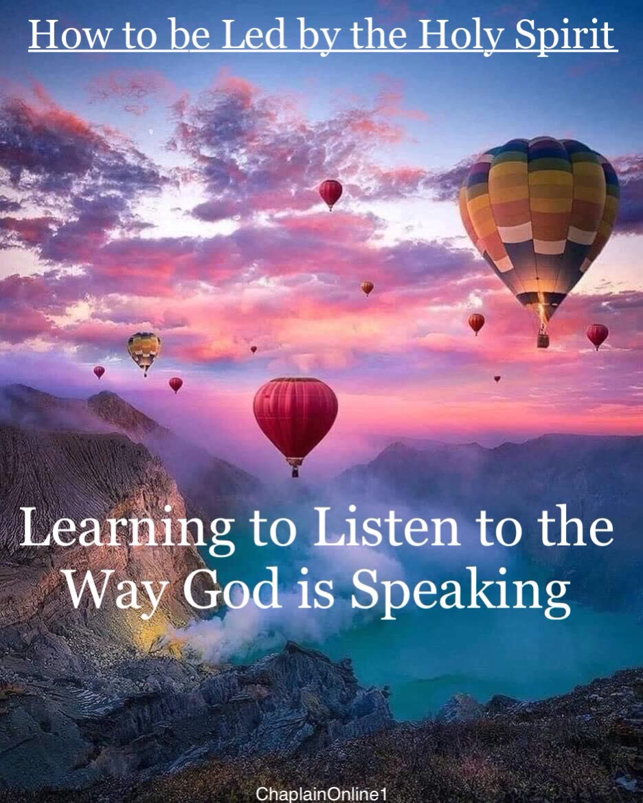 Learning to Listen to the Way God is Speaking