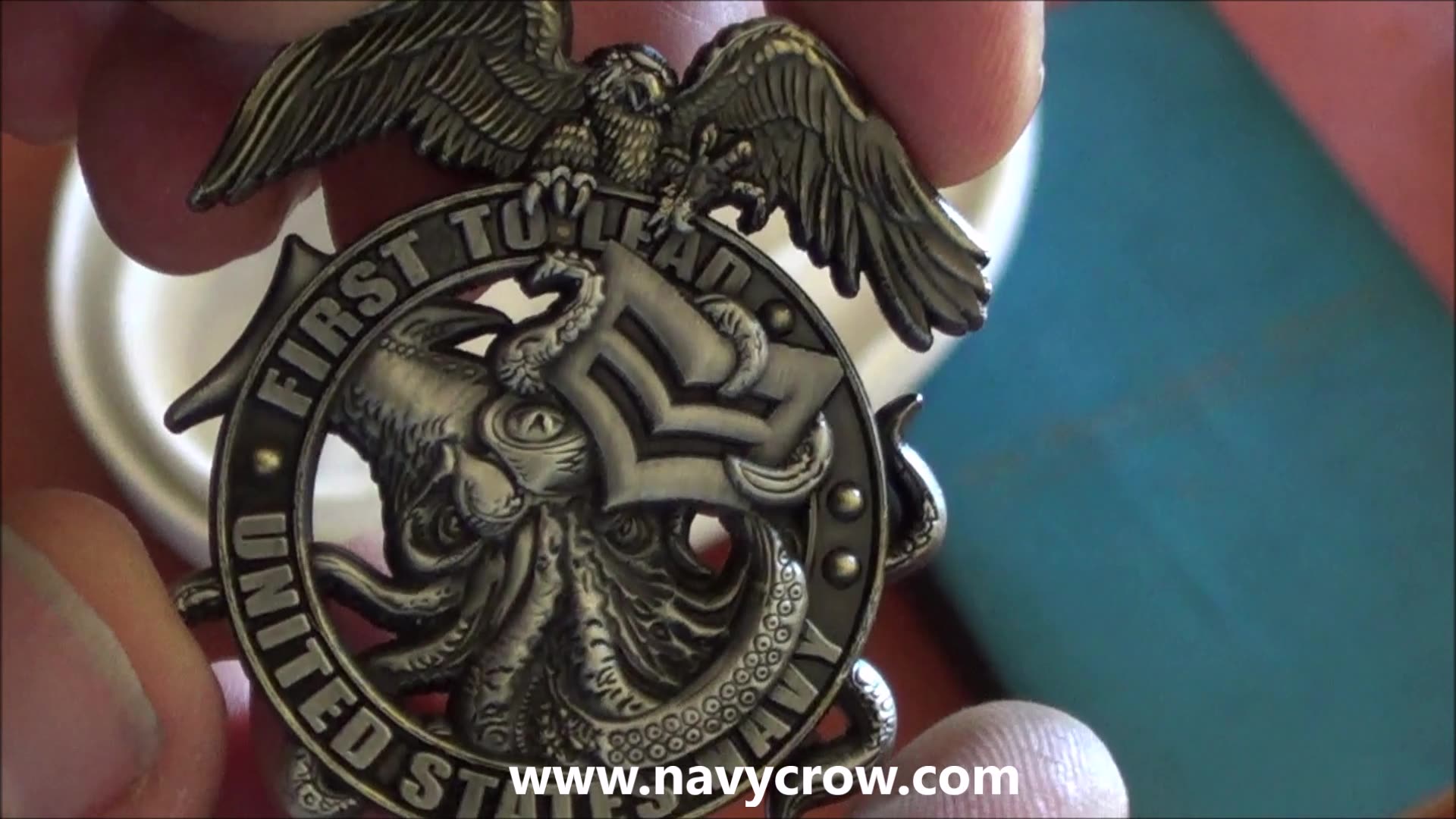 US Navy Petty Officer 1st Class Squid Eagle Veteran Collectible ...