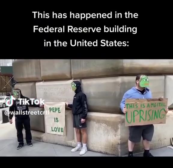 Pepe the frog annexed the federal reserve