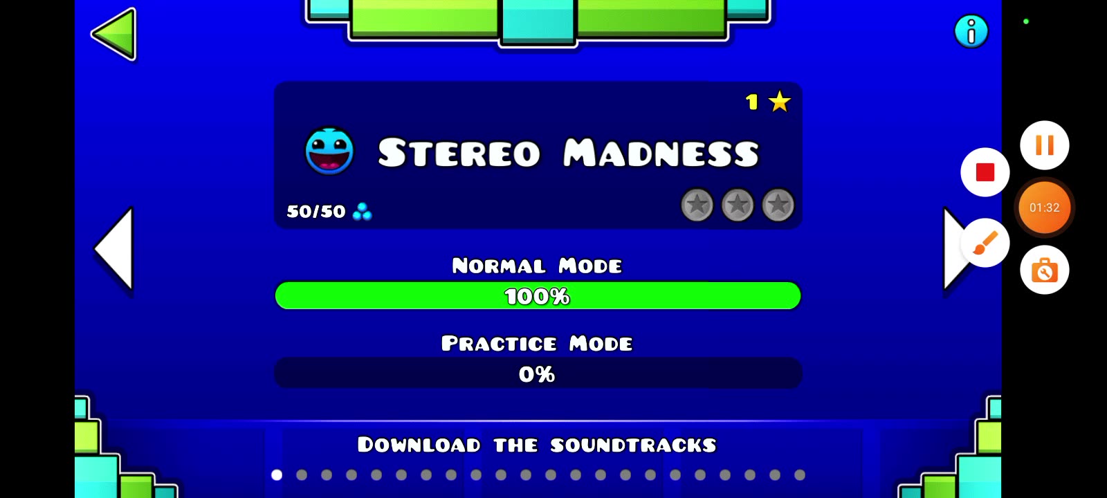 Stereo Madness Geometry Dash