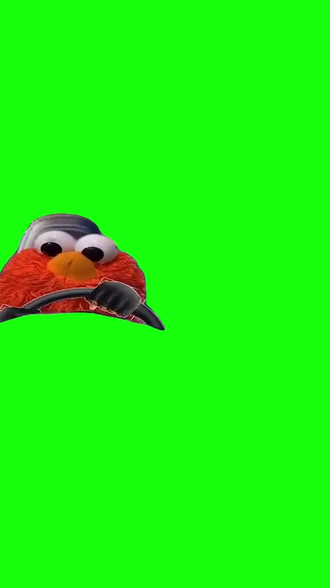 Elmo Driving Meme | Green Screen