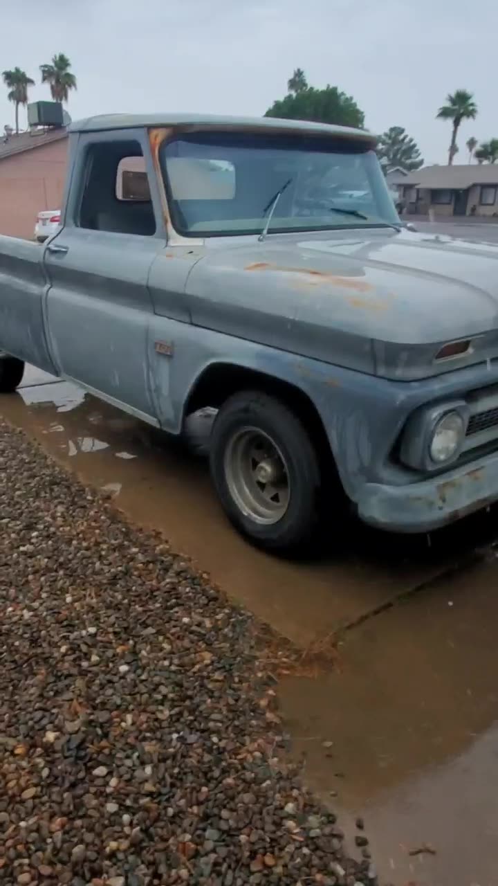 012124 66 Chevy C10 Bringing her home to a garage trip 3
