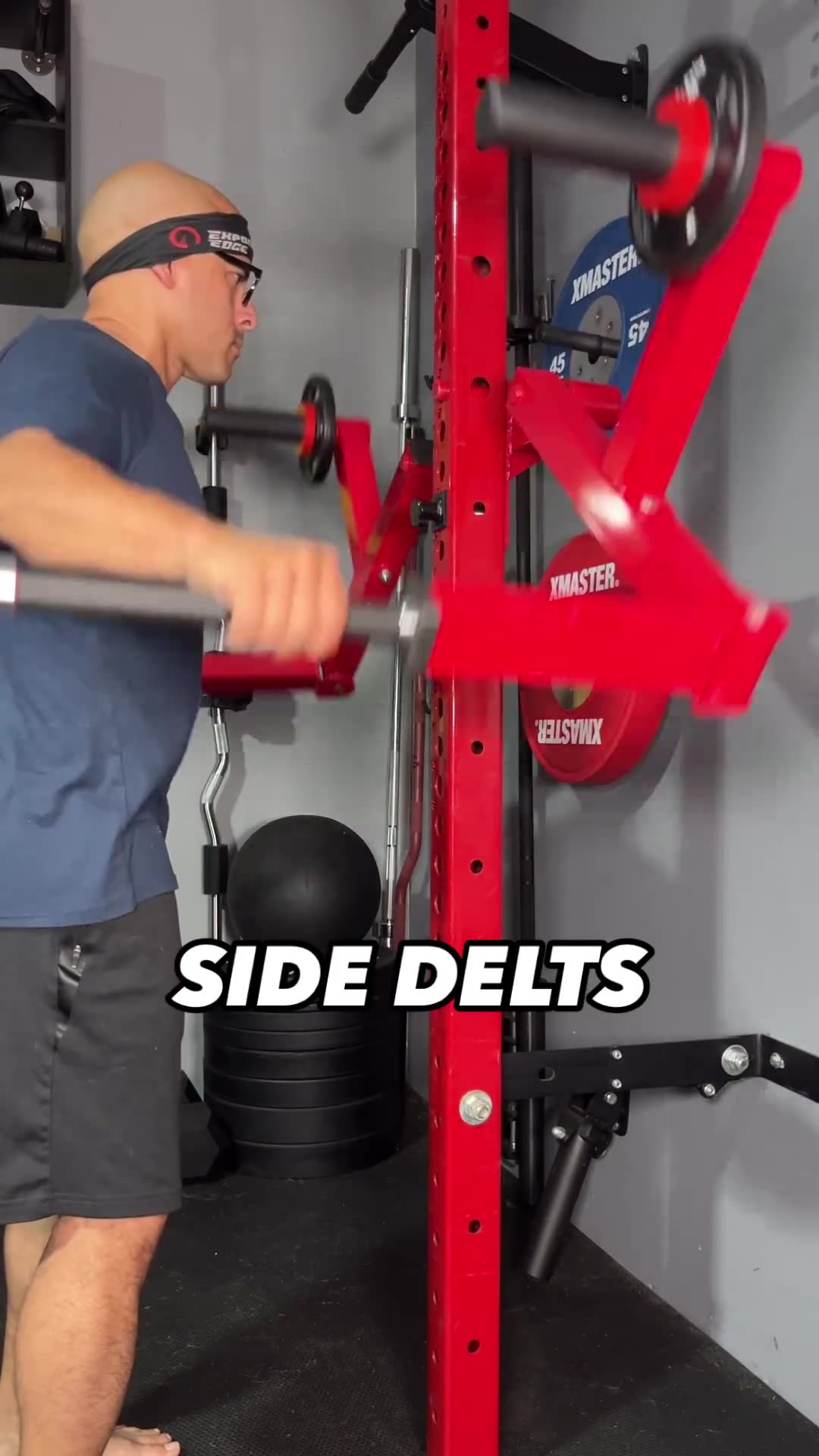 Mikolo Lateral Raise Machine Preview (Rack Attachment)
