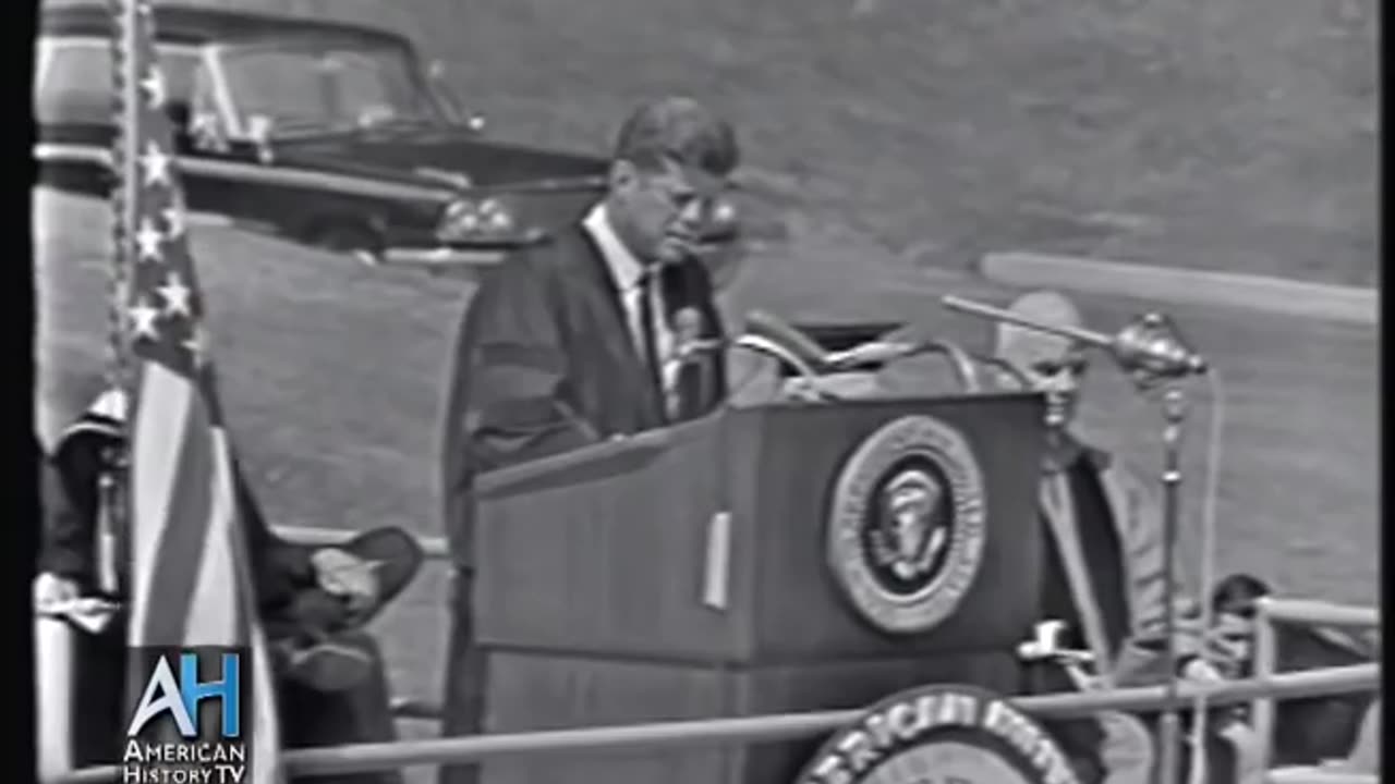 JFK's PEACE SPEECH | John F Kennedy June 10 1963 American University ...