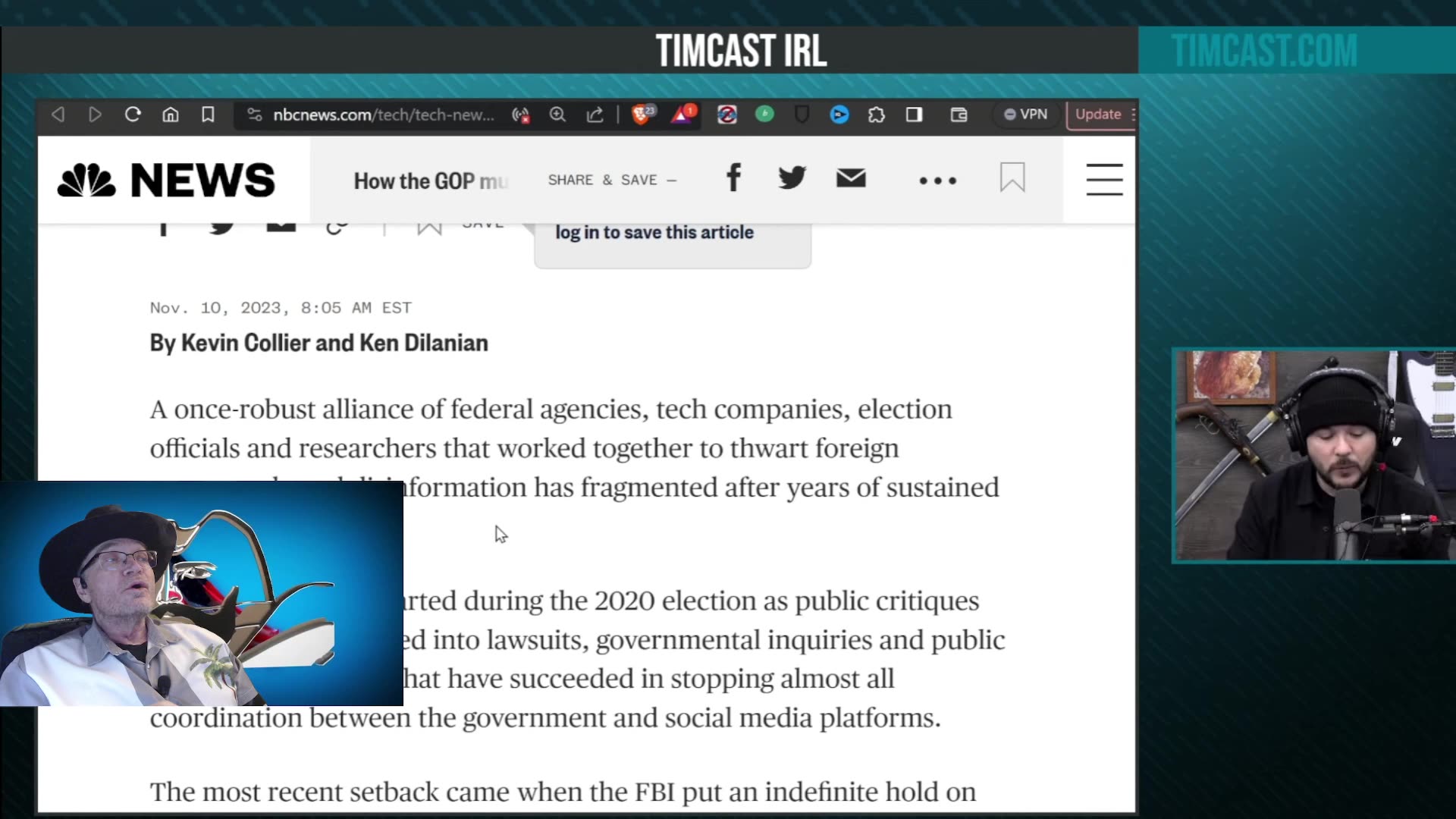 Ep. 836 It's Time For Friday's "All Hat, No Cattle Timcast IRL Watch ...