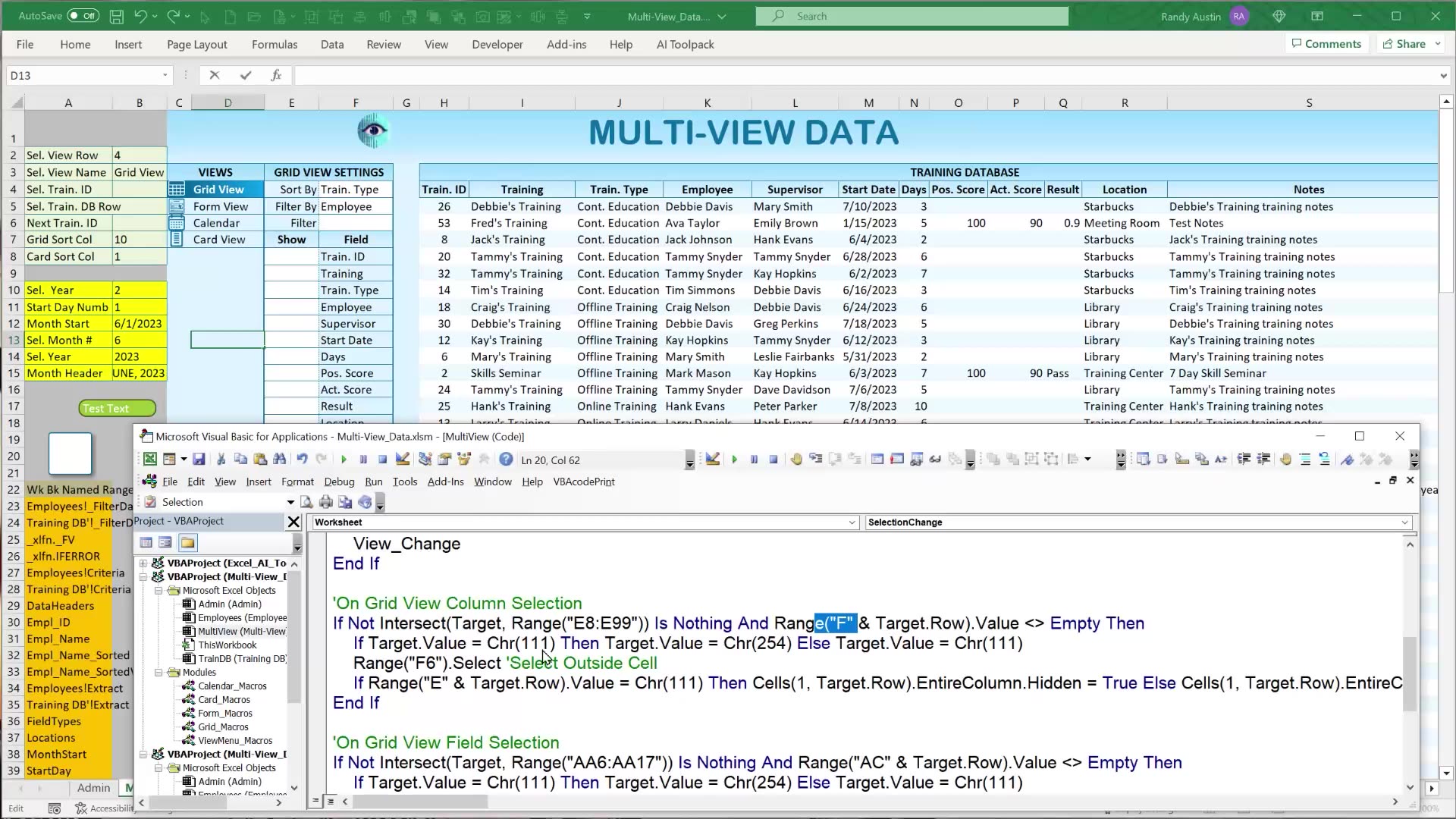 How To Transform Boring Excel Tables Into Beautiful Views Like The Pro ...