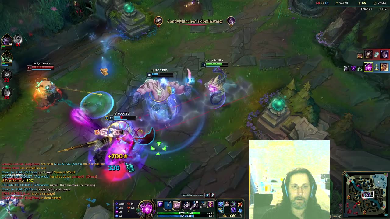 Live Streaming CrazyJim, Super Broken Senna Build vs People losing on ...