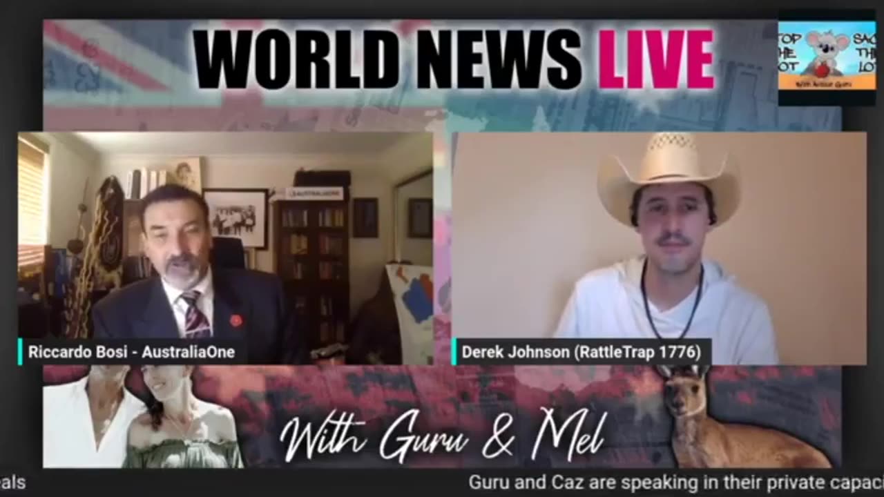 DEREK JOHNSON - COLONEL RICCARDO BOSI ; AUSTRALIA MAY ALREADY BE THE ...