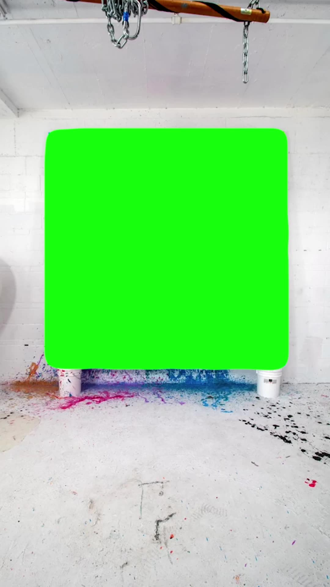Painting Reveal | Green Screen