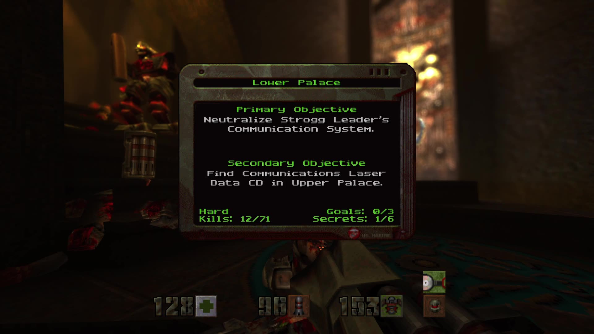 Quake 2 (2023 Remaster) 100% Playthrough, Unit 9, Level 2 Part 1