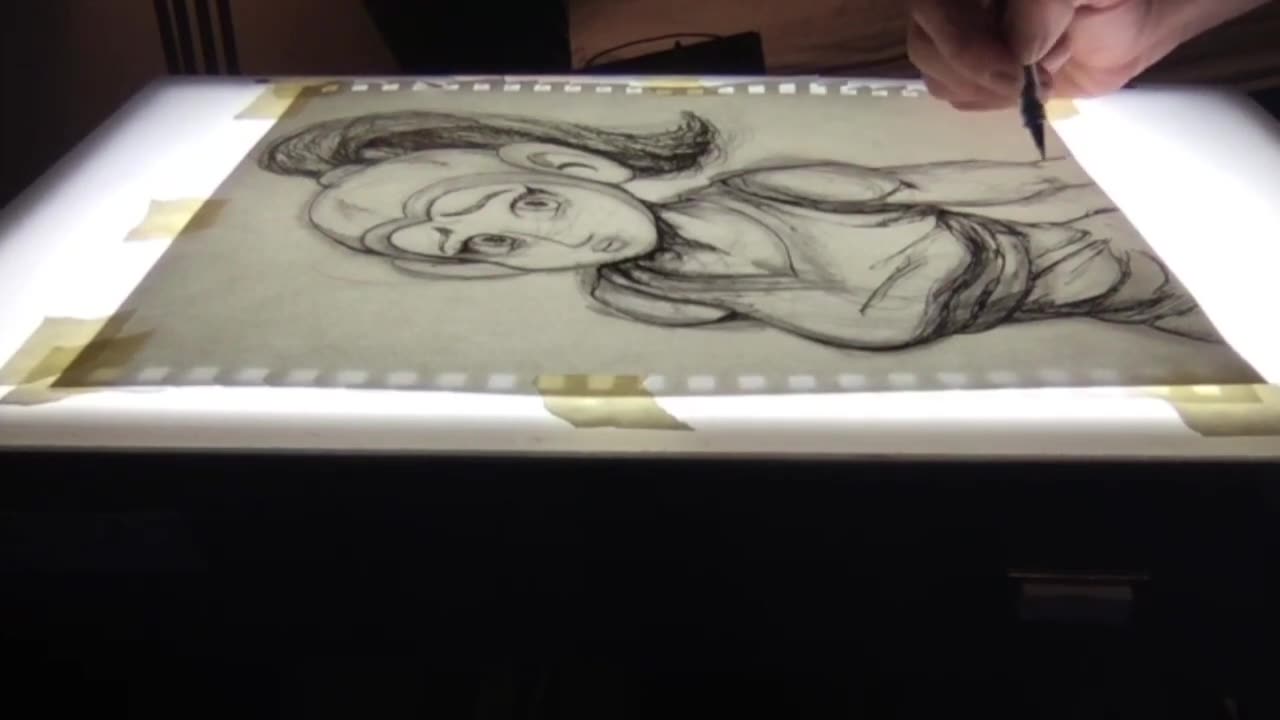 Timelapse: Drawing Tomboy Jane