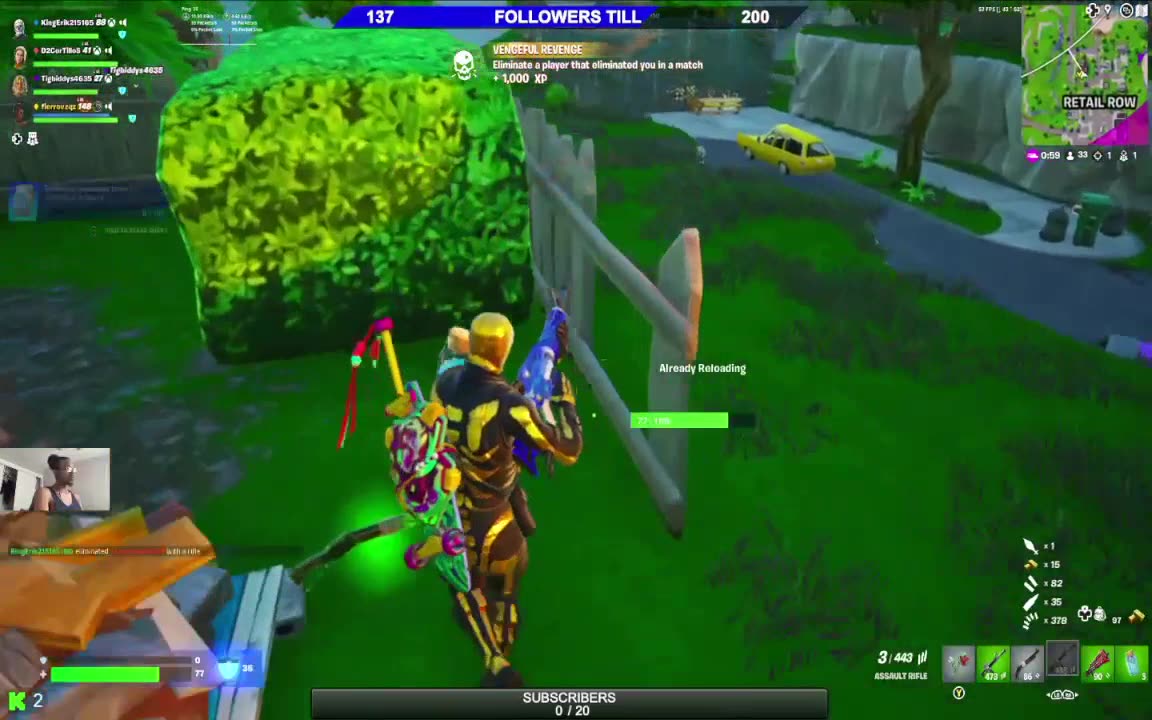 Fortnite Reload | highlights from stream with randoms 2